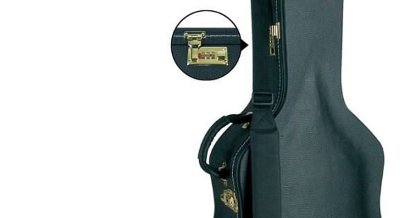 Akustiskās ģitāras cietais koferis CAC-500-D