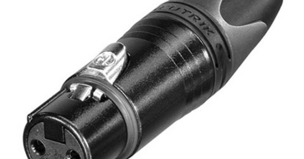 XLR konektors Neutrik NC-3-FXXBAG