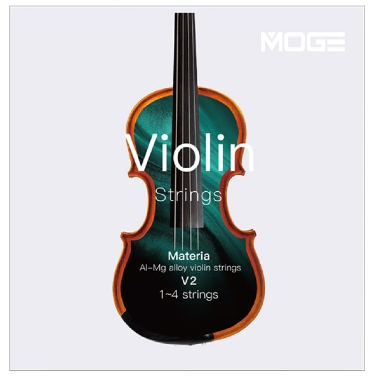 4/4 Vijoles stīgas Moge V2-44